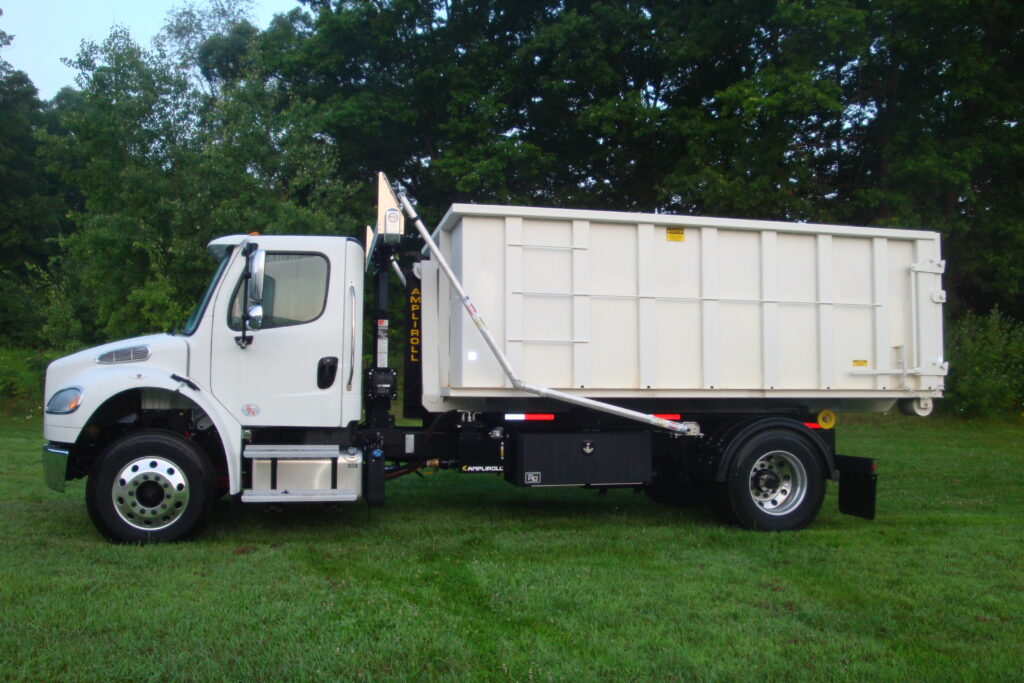 FOR ROLL-OFFS, HOOKLIFTS LIKE AMPLIROLL ARE A SAFER CHOICE THAN CABLE ...